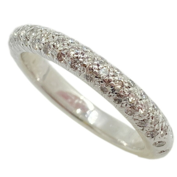 CHANEL | Jewelry | Chanel Comet Ring Pave Diamond K8wg White Gold Shiny ...